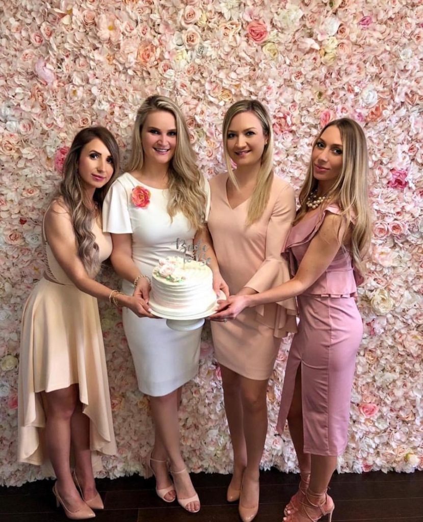 Pink Blush Flower Wall | Party Decor Canada