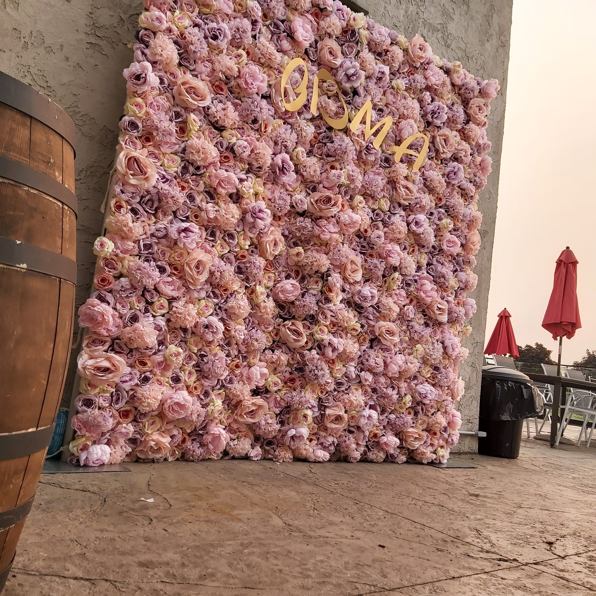 Toronto Flower Wall Backdrops Rental | Party Decor Canada