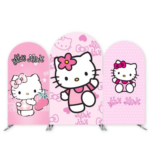 Cute Hello Kitty - Kids Party Backdrops | Party Decor Canada